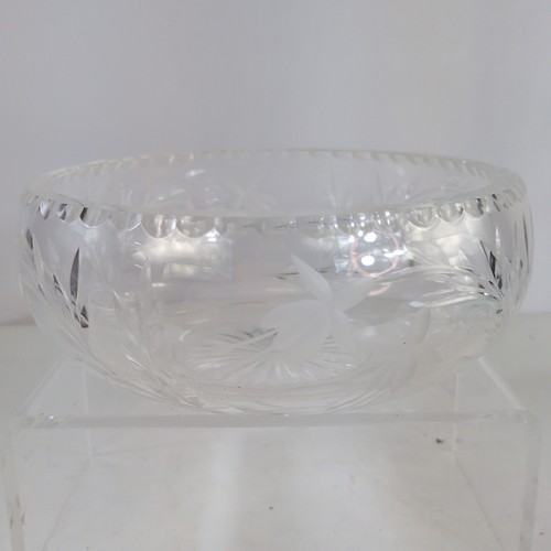 Stuart Crystal Fuchsia Cascade Large Fruit Bowl Glass | eBay UK