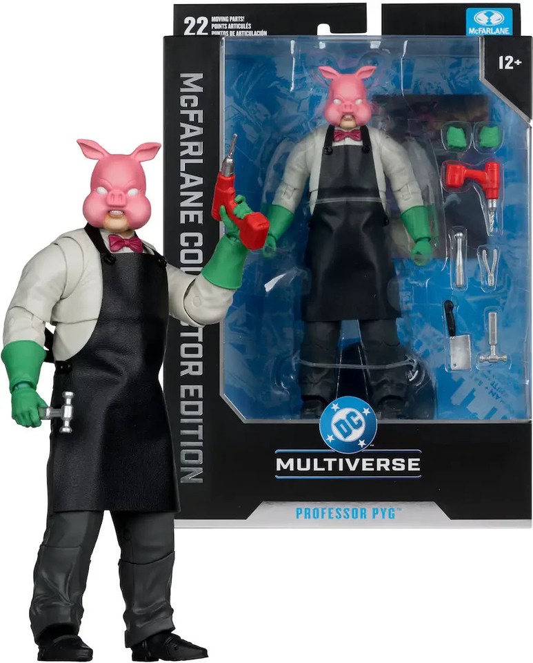 McFarlane DC Collector Edition Professor Pyg Platinum Action Figure In ...