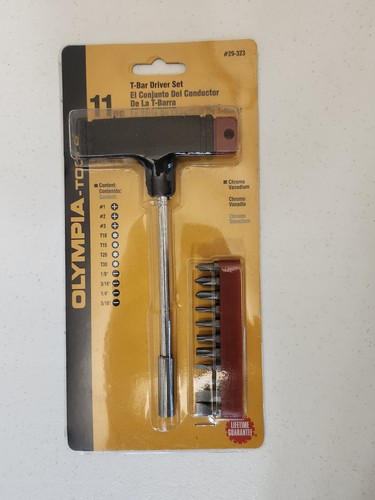 Olympia Tools 11pc T-Bar Driver Set | eBay