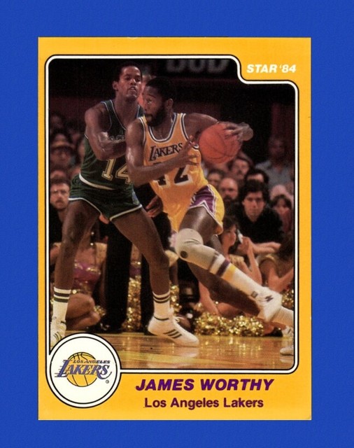 1983-84 Star - #25 James Worthy (RC) for sale online | eBay