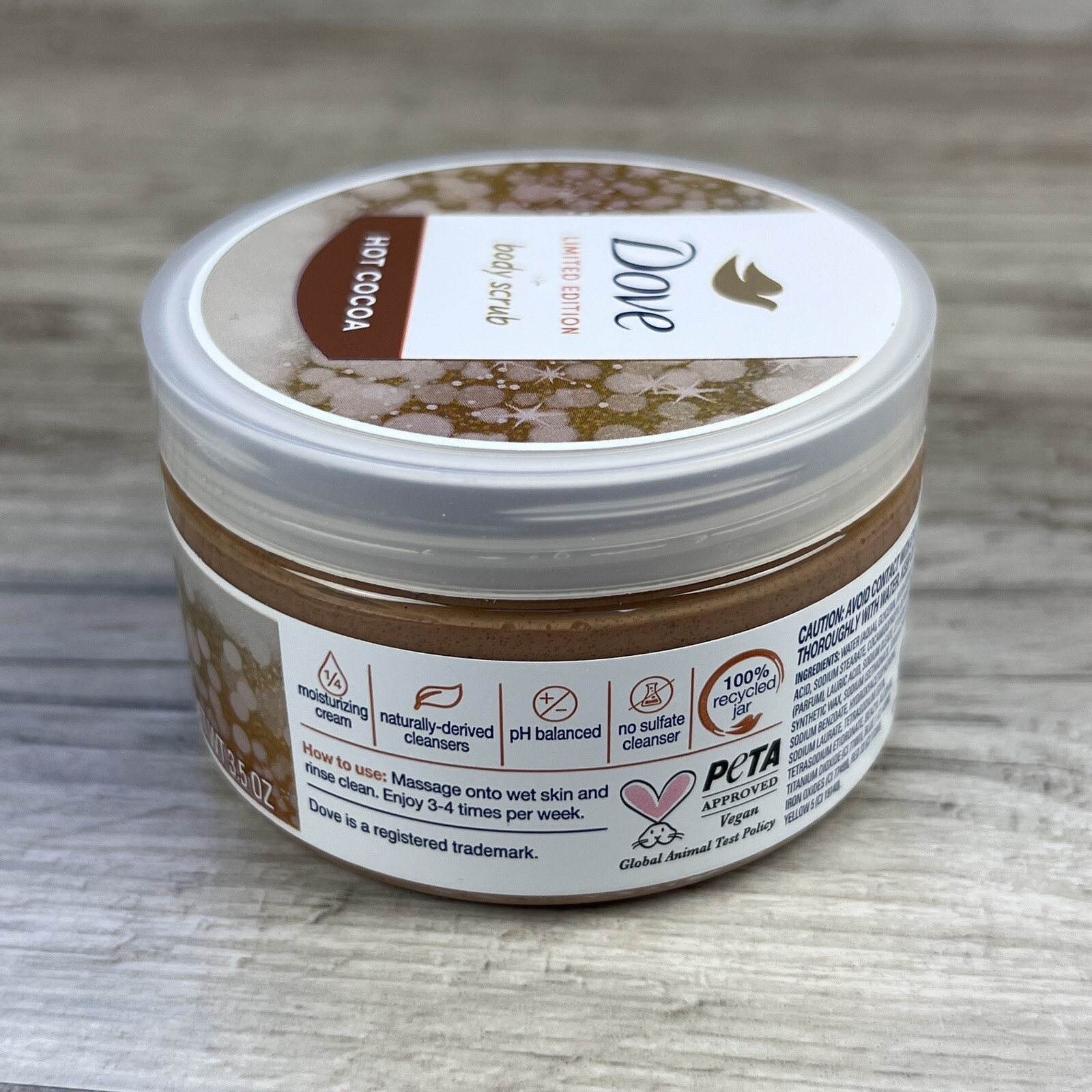 Dove Hot Cocoa Body Scrub New Lot Limited Edition 3.5 OZ New Sealed | eBay