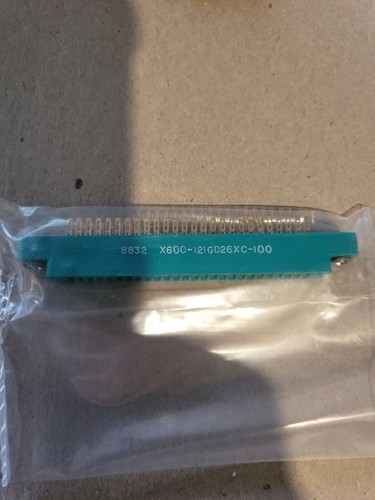 Winchester 52-Pin Card Edge Connector PN X600-121GD26XC-100, NOS. | eBay
