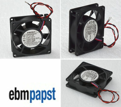 Papst Ebmpapst DC Variofan 8412 GV CFM 17-33 Fan 80x80x25 80mm 8-14V # ...