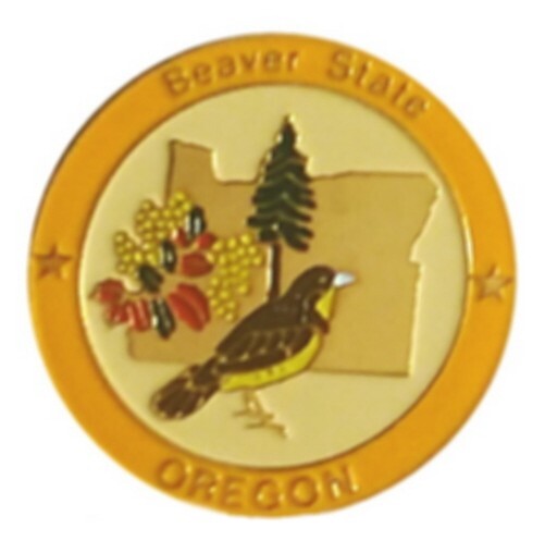 Oregon Pins State of Oregon Pin Travel Vacation Souvenir Collector ...