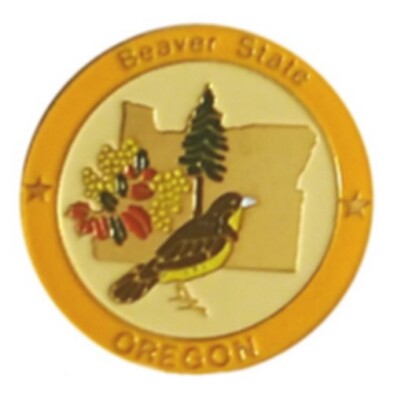 Oregon Pins State of Oregon Pin Travel Vacation Souvenir Collector ...