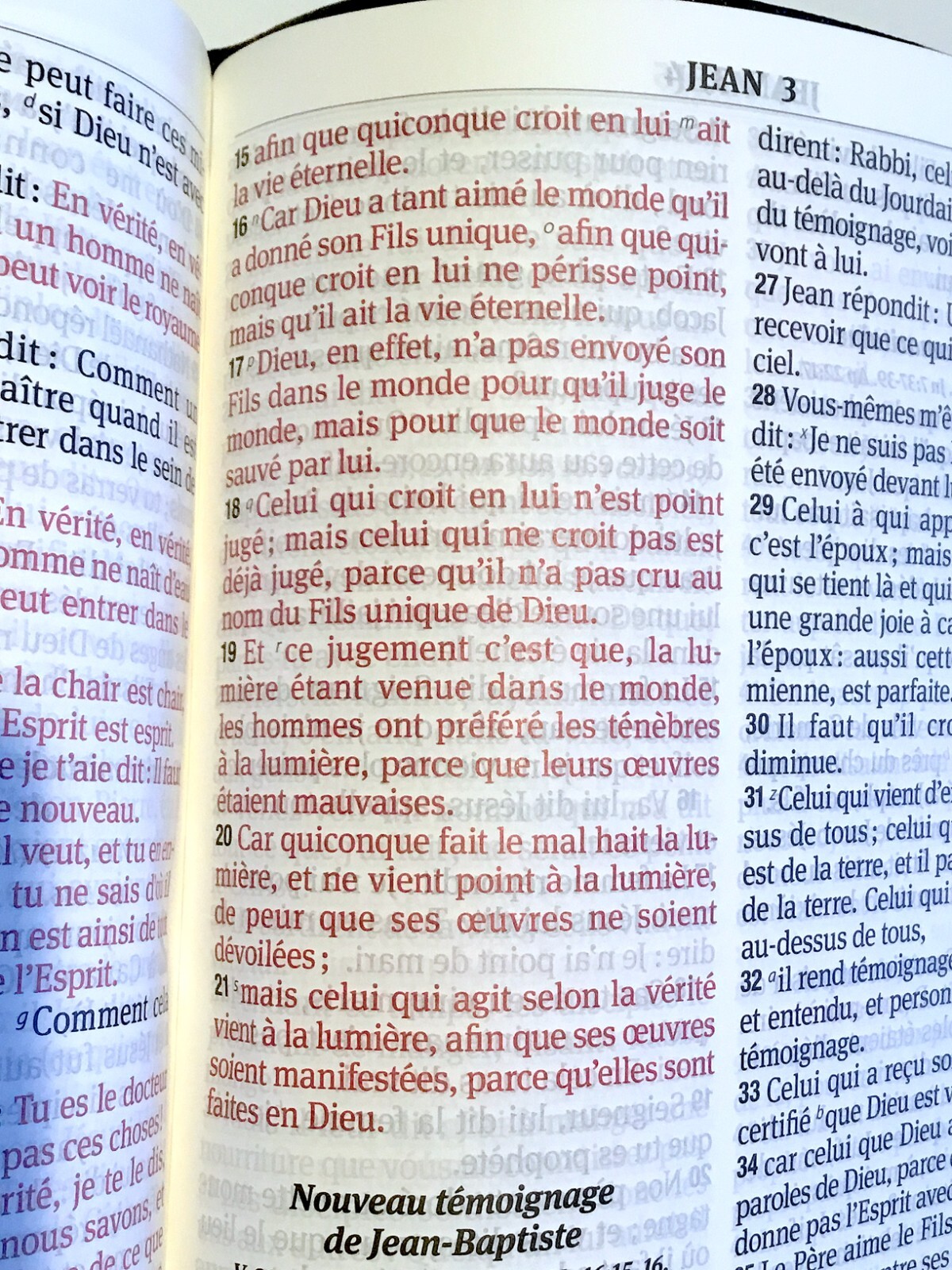 French Bible LARGE PRINT, Louis Segond 1910 Bonded Leather Zipper | eBay