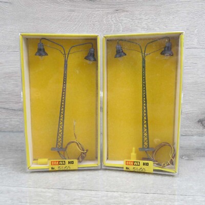 BRAWA 5460 - H0 - 2 Gittermastleuchten - OVP - #BA90796 | eBay.de