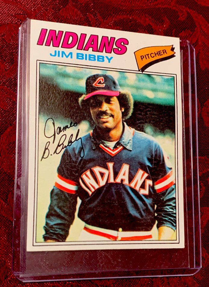 JIM BIBBY 1977 Topps Baseball Card # 501, Cleveland Indians | eBay