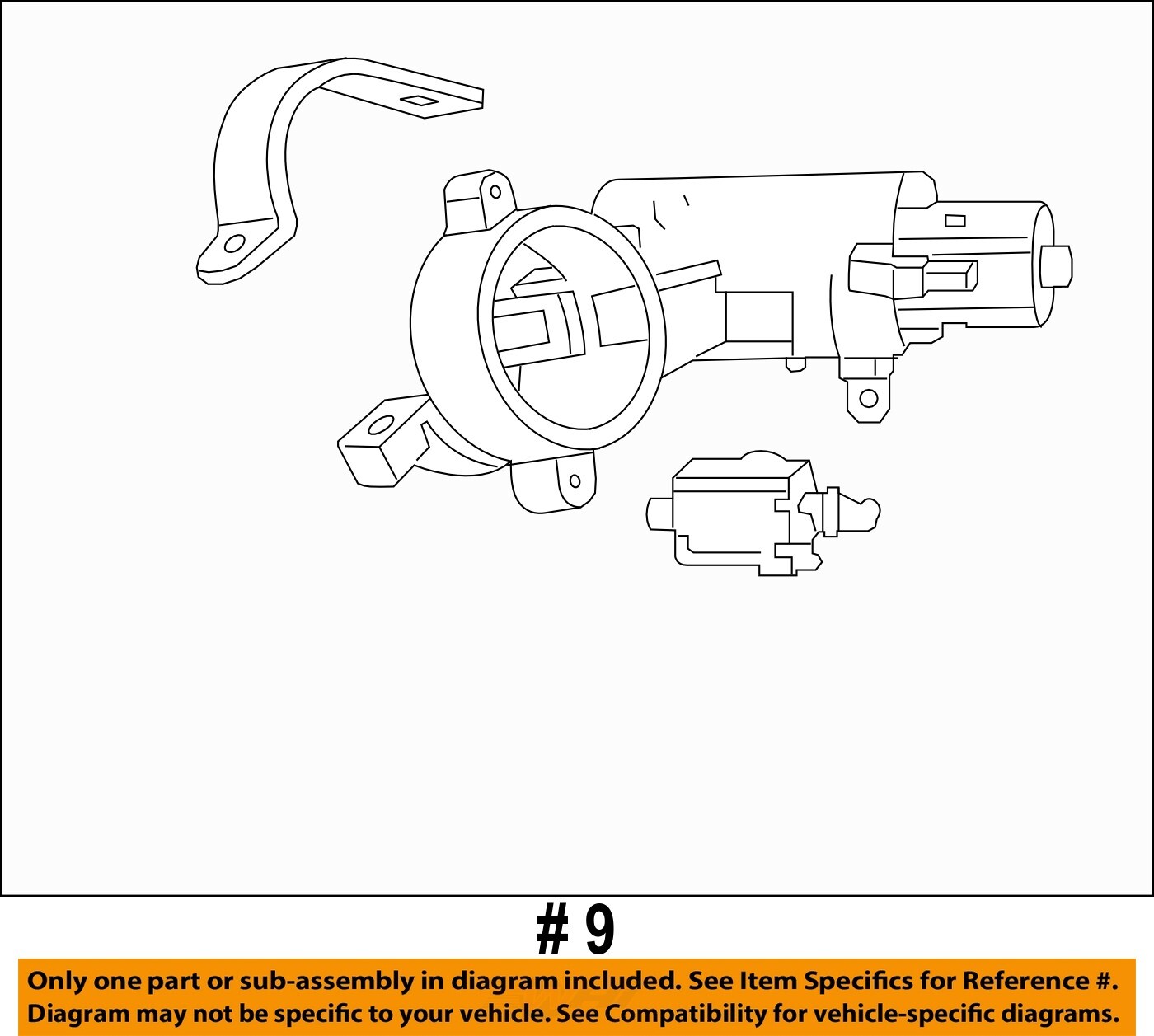 GM OEM Steering Column-Ignition Housing 84165716 | eBay