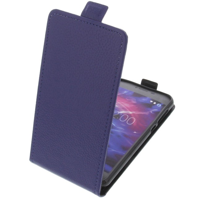 Case for Medion Life E5008 Flipstyle Cell Phone Protective Flip Blue ...