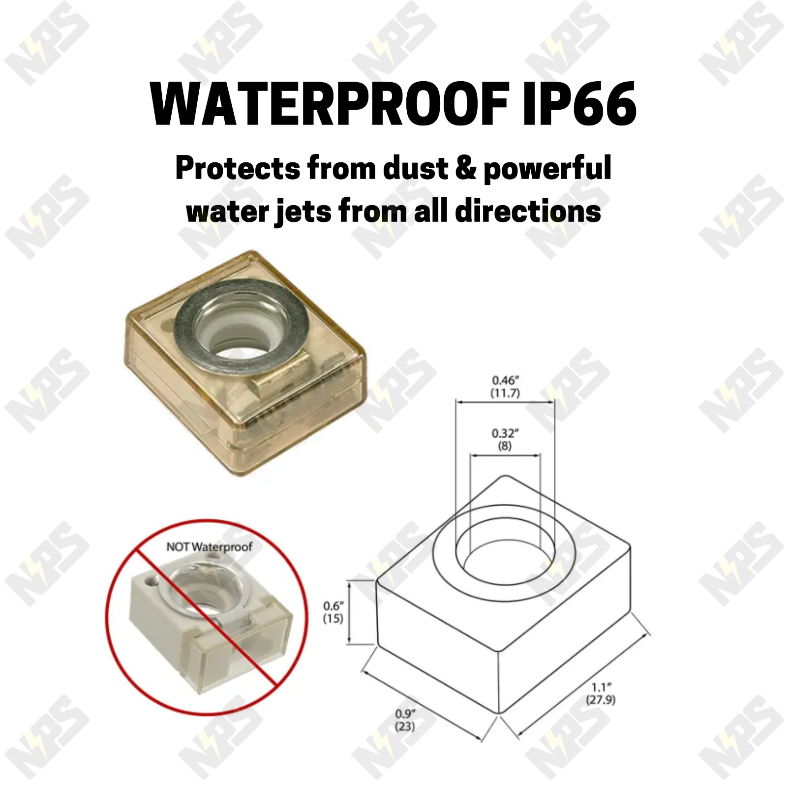 250A MRBF Terminal Waterproof Fuse + Holder Block 8mm IP66 58V CF Battery Mount | eBay Australia