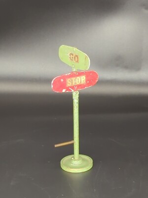 Arcade Cast Iron Stop Go Sign | eBay