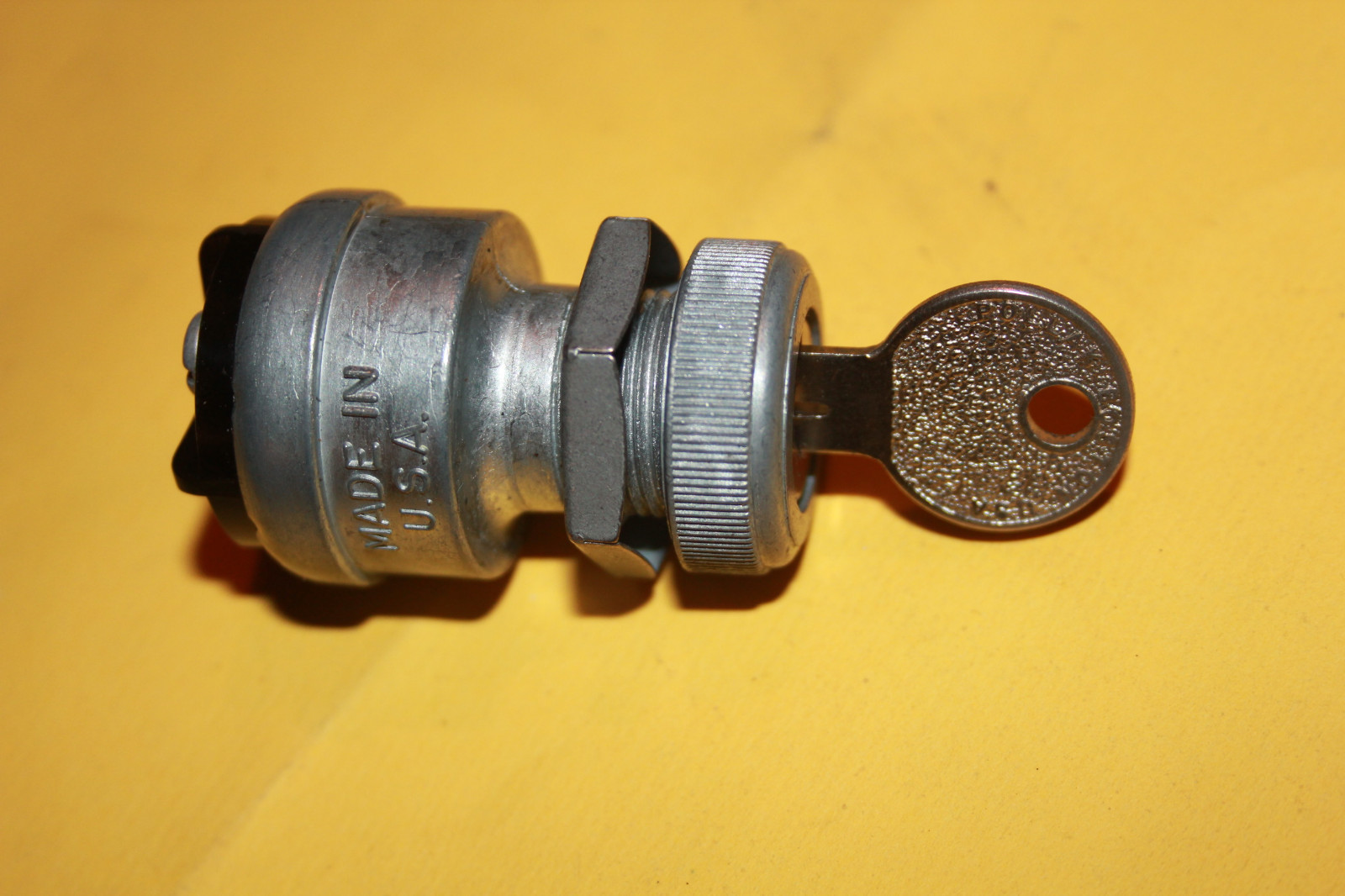 POLLAK BOSTON USA PANEL MOUNTED 2 POSITION KEY SWITCH WITH 1 KEY | eBay