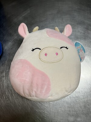 Squishmallows Caedyn the Cow Blinking 10" BNWT | eBay Australia