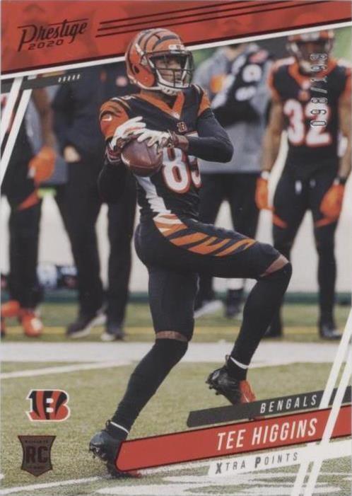 2020 Panini Chronicles - Prestige Rookies Update Tee Higgins #314 Extra ...