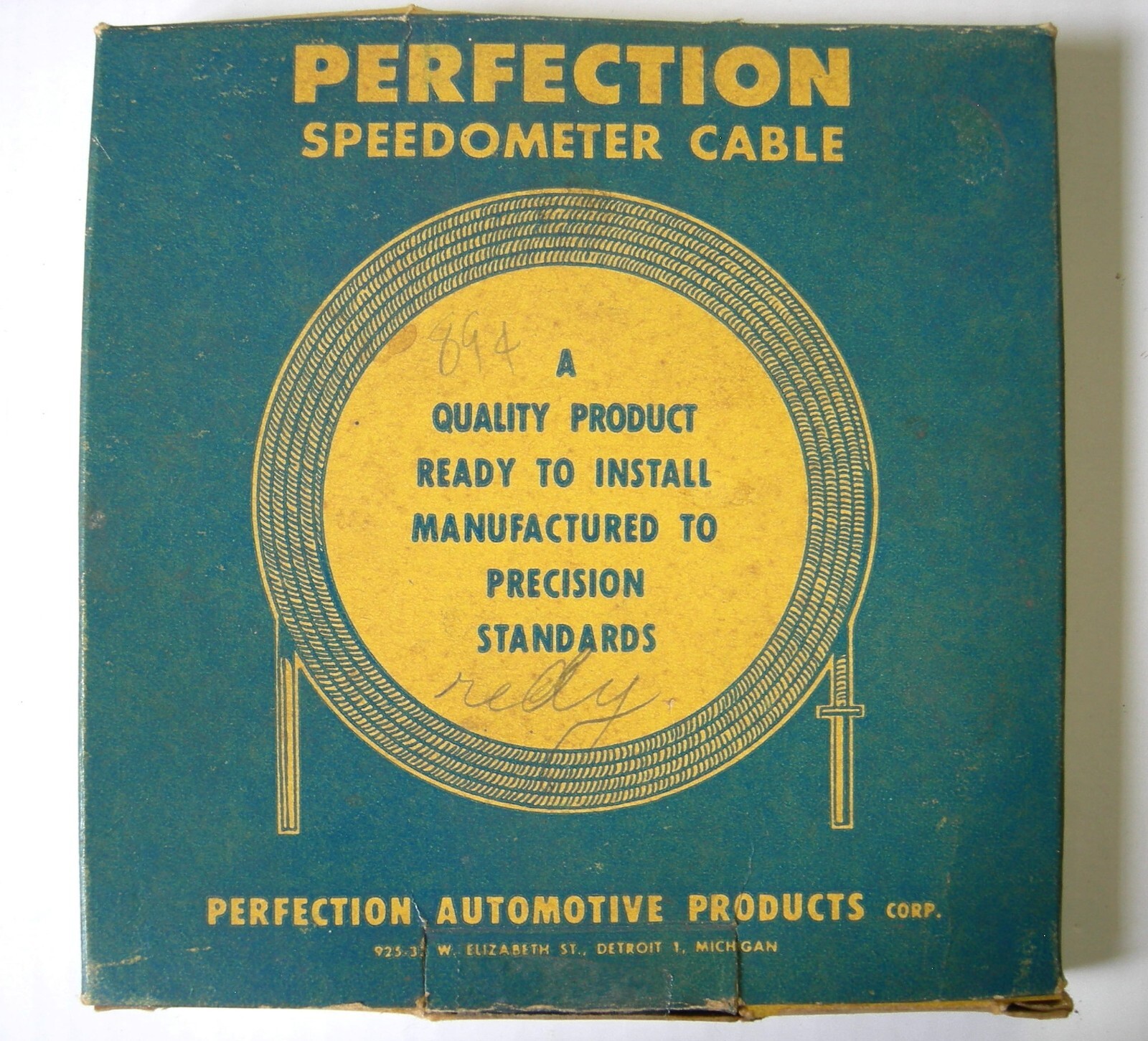 NORS 1950's Perfection Speedometer Cable in Original Box U-380 1940 ...