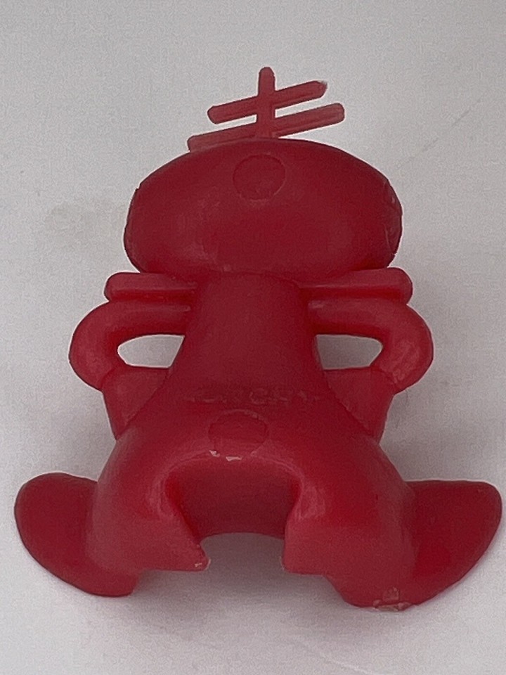 Vintage NABISCO Shredded Wheat RED SPOONMAN MUNCHY SITTER Alien Cereal ...