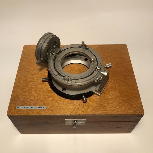 Ernst Leitz Wetzlar Universal Rotary Stage 4 Axis UT-4 w/ Case For ...