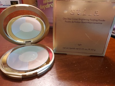 Stila One Step Correct Brightening Finishing Powder in Light .33 oz New ...