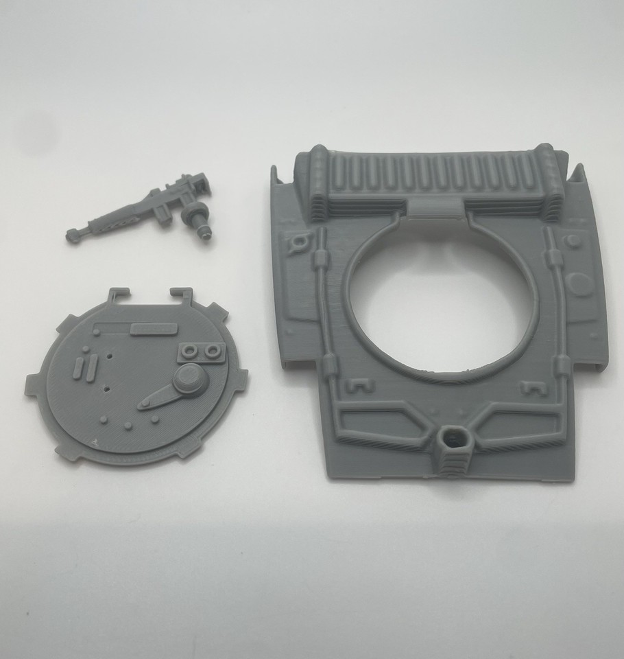 Vintage Star Wars Kenner AT-ST Scout Walker Canopy Hatch & Gun Repro ...