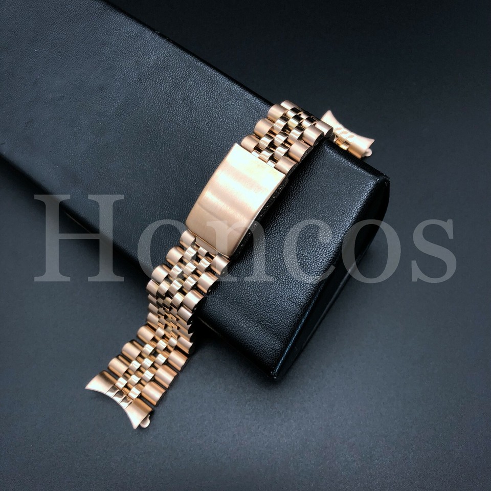 20 MM JUBILEE WATCH BAND FITS FOR SEIKO 5 SNKL23 SPRING BARS ...