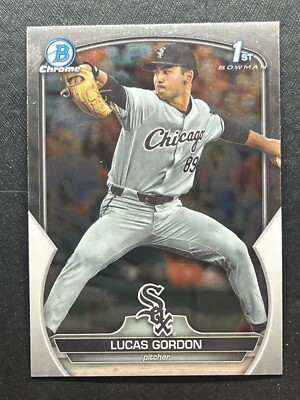 2023 Bowman Draft: Chrome #BDC-126 Lucas Gordon White Sox (1H) | eBay