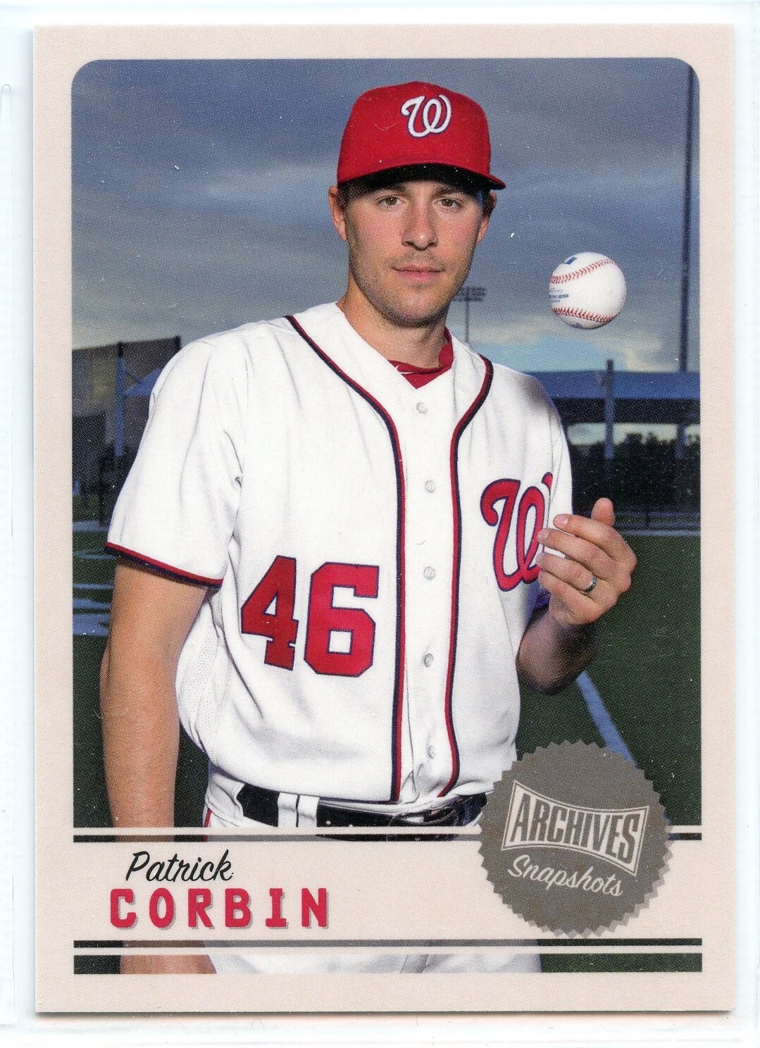 2019 Topps Archives Snapshots - #AS-PC - Patrick Corbin - Washington ...