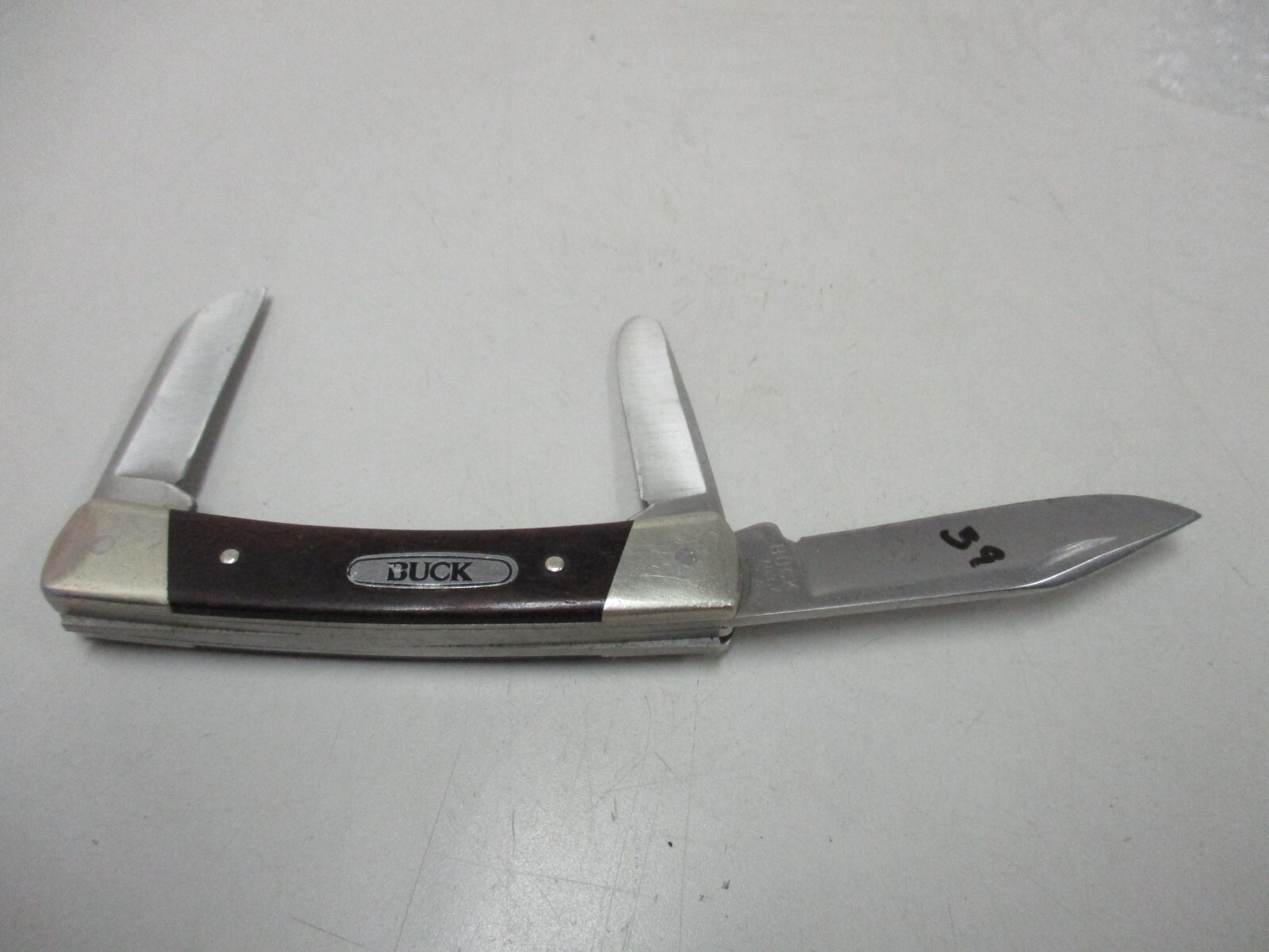 Buck 703 Colt - 3 Plain Blade Folding Pocket Knife USA | eBay