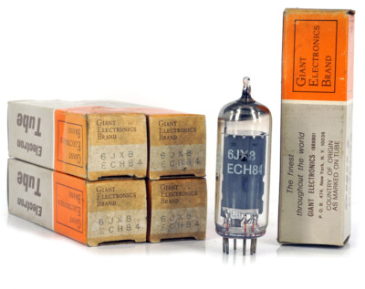 6JX8/ECH84 GEB NOS Tube Röhre Lampe TSF Valvola Valve 진공관 真空管 电子管 ...
