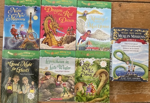 Lot of 10 MERLIN MISSIONS Magic Tree House Paperbacks by Mary Pope ...