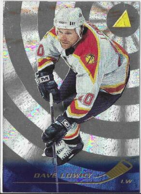 1995-96 Pinnacle DAVE LOWRY Rink Collection parallel card #199 | eBay
