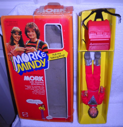 #4976 Vintage Mattel Mork & Mindy - Mork Doll, Robin Williams | eBay