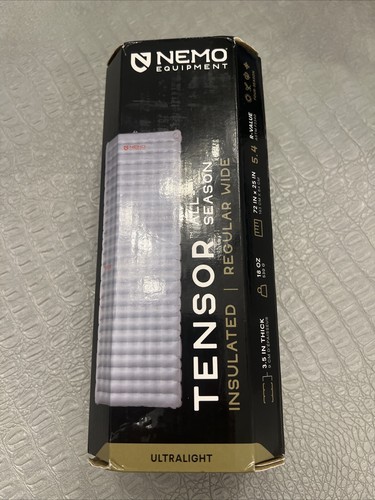Nemo Tensor Ultralight Sleeping Pad Regular Wide 72in x 25in | eBay