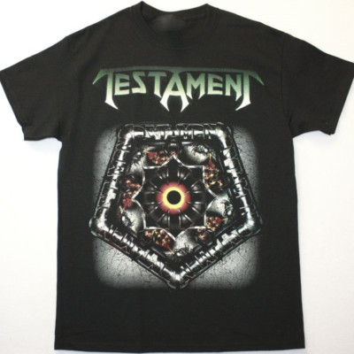 Vintage Testament Band 1992 LP Cotton Black S-234XL Unisex T Shirt ...