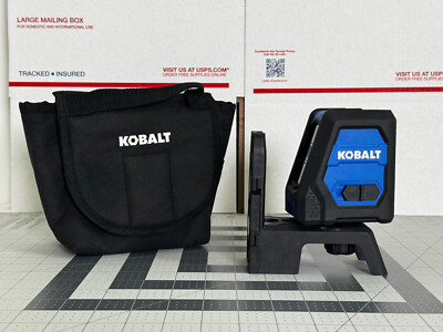 Kobalt 100ft Self-Leveling Cross-line Laser Level #5413018 *OPEN BOX ...