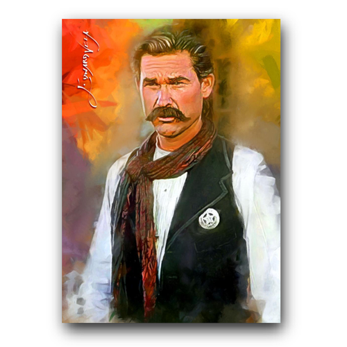 Wyatt Earp #6 Art Card Limited 33/50 Edward Vela Signed (Movies ...