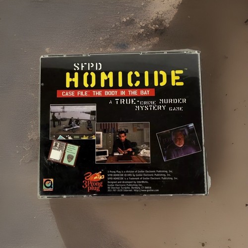 SFPD~ Homicide Case File The Body In The Bay PC, 1995 CD in Jewel case ...