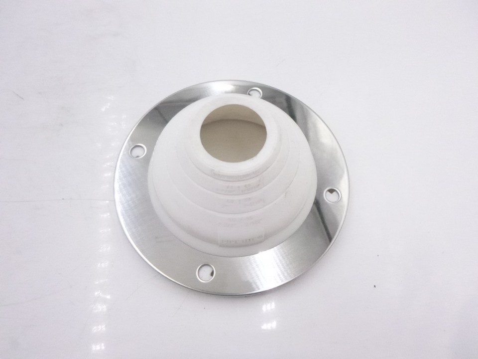 Pair of 2 PIPETITE PT2-100 Wall Boot 2 Precut 1" 1.05" Flexible Seal | eBay