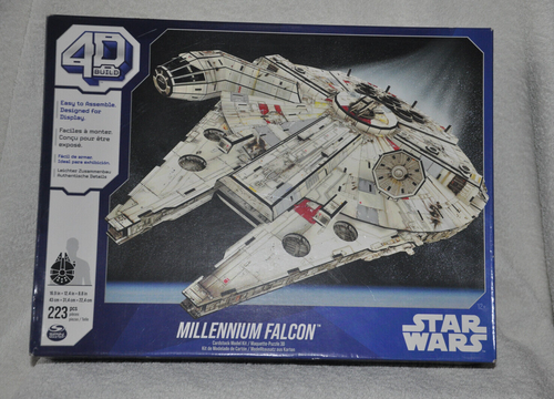 Disney Millennium Falcom stars wars maquette 4D neuf | eBay