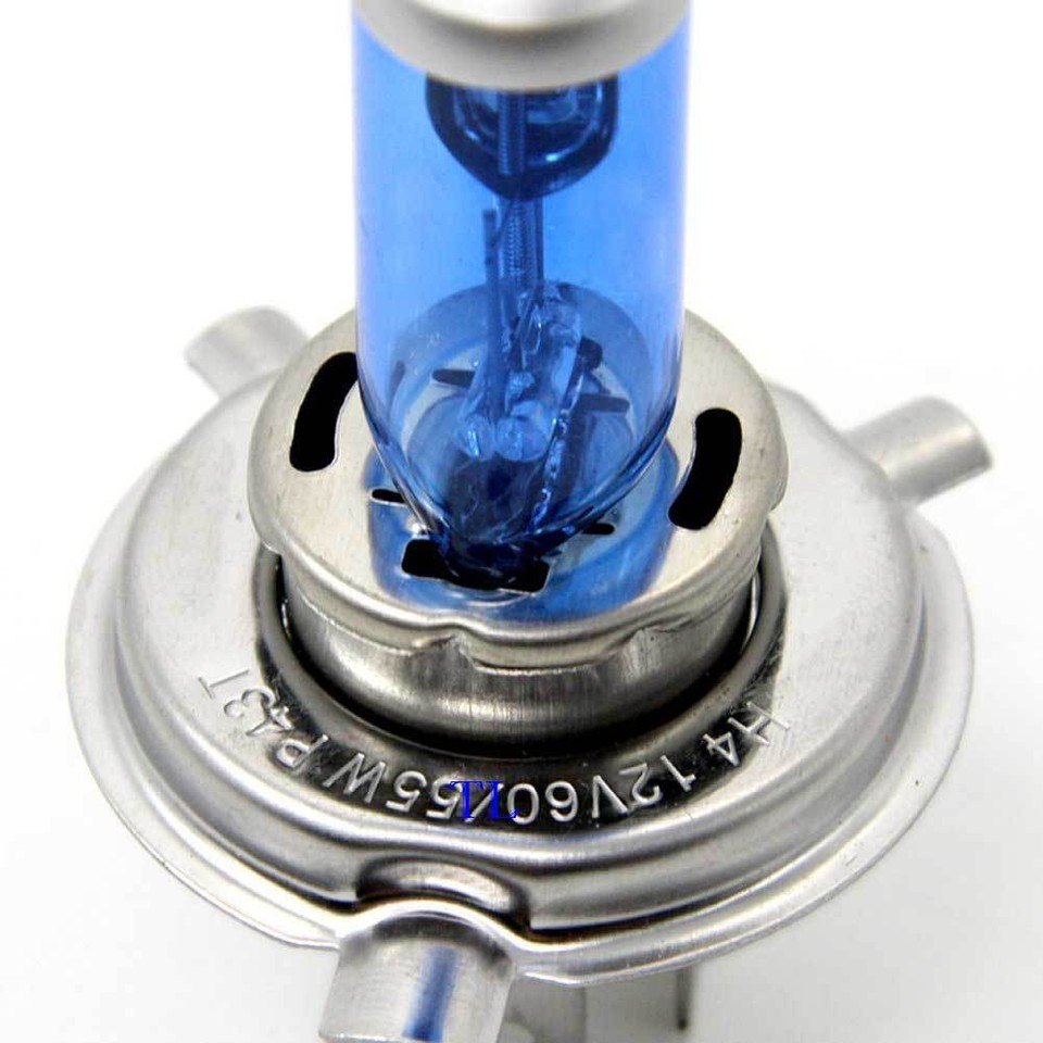 H4 Xenon Halogen Headlight Light Lamp Bulbs White 5000K 60/55w Yamaha ...