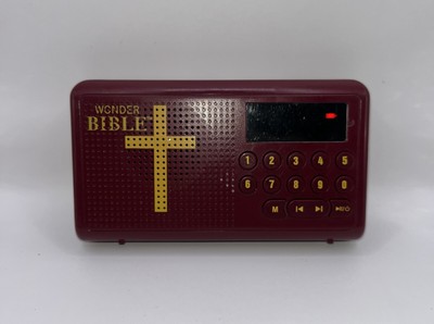 Wonder Bible KJV Talking Audio Bible Player Old Testament TESTED ...