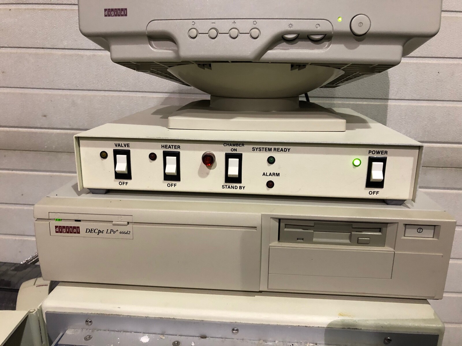 Gordinier GE Cryogenics freezer with control module and computer | eBay