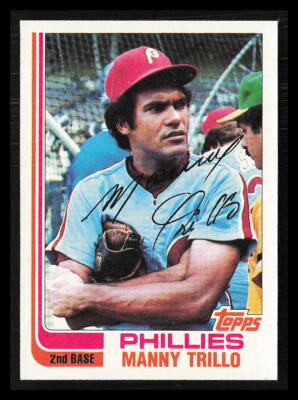Manny Trillo 1982 Topps #220 Philadelphia Phillies | eBay