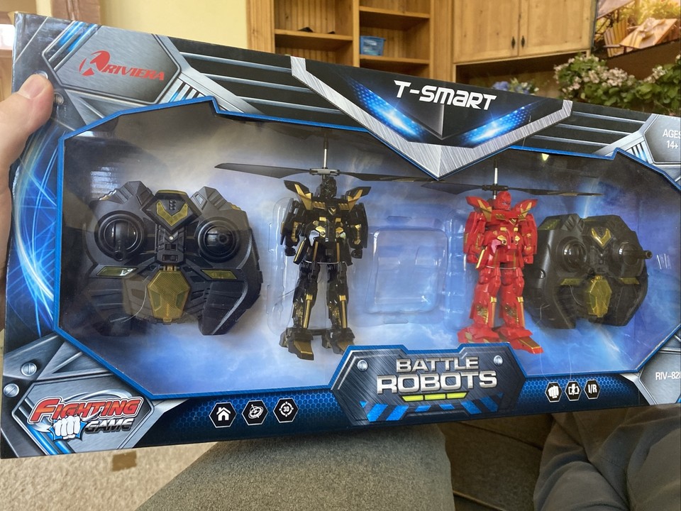 Riviera RC 3 CH Battle Robots with Gyro 2Pack 609722356527| eBay