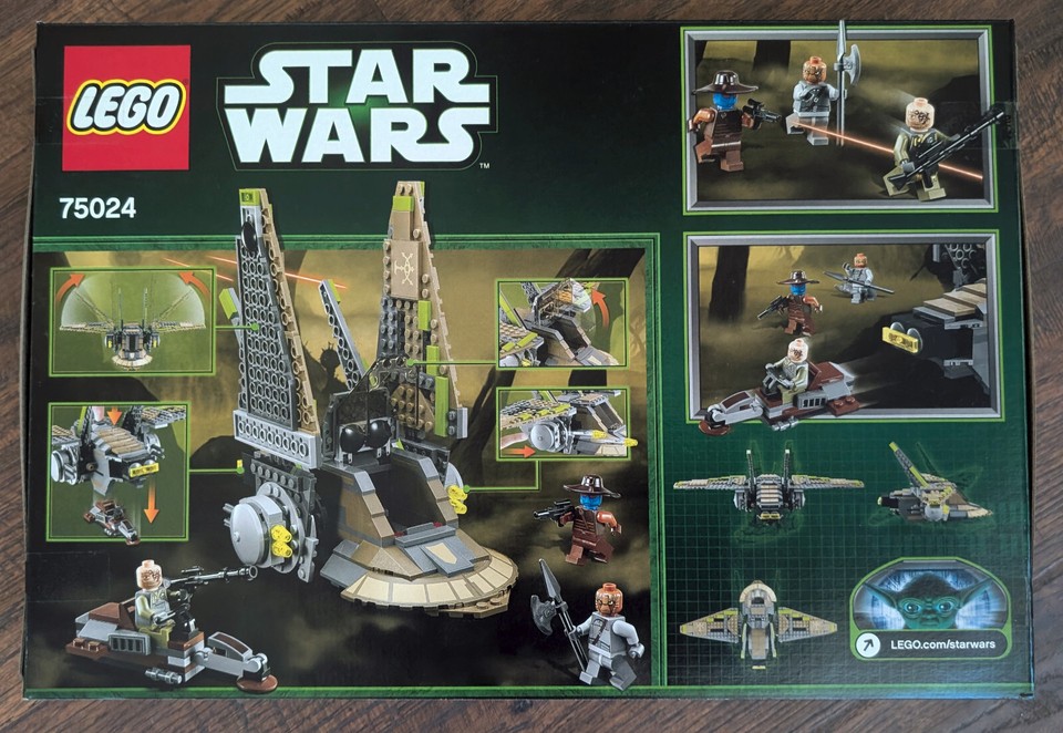 LEGO 75024 Star Wars - HH-87 Starhopper / Factory Sealed, GREAT ...