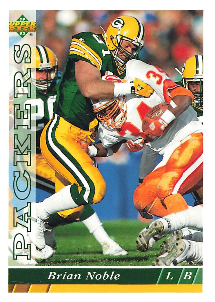 1993 Upper Deck #330 Brian Noble Green Bay Packers | eBay