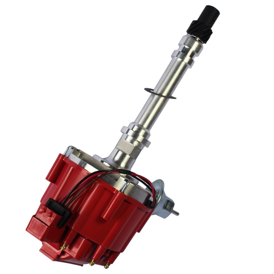 For Chevy SBC 350 BBC 454 HEI Distributor With Spark Plug Wires ...