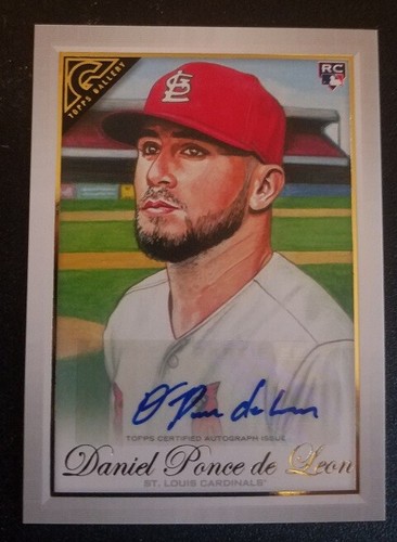Daniel Ponce de Leon Rookie Autograph 2019 Topps Gallery | eBay