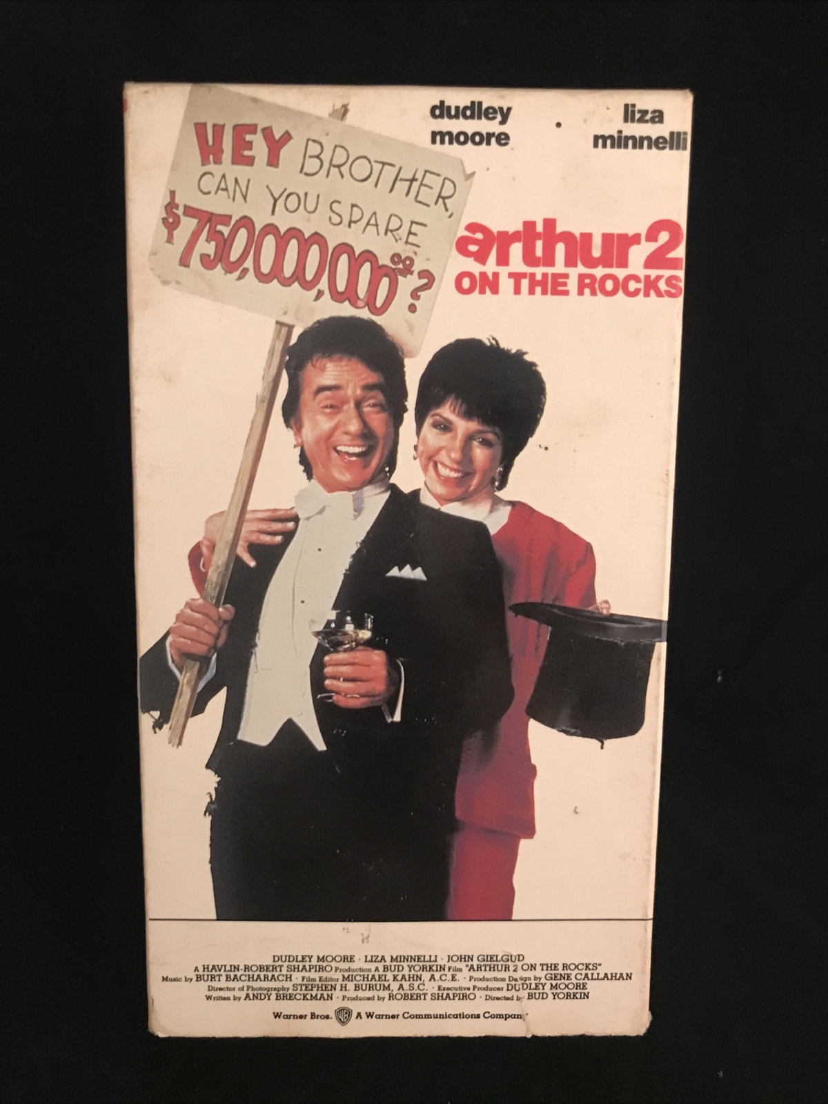 Arthur 2 - On the Rocks VHS Dudley Moore, Liza Minnelli, John Gielgud ...