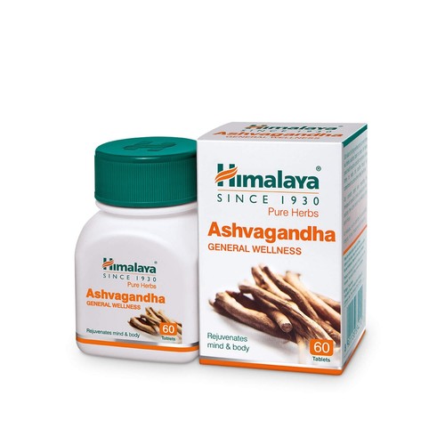 5 X 60 Himalaya Wellness Pure Herbs Withania somnifera Ashvagandha ...